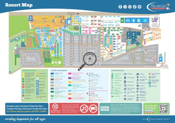 Resort Map - Searles